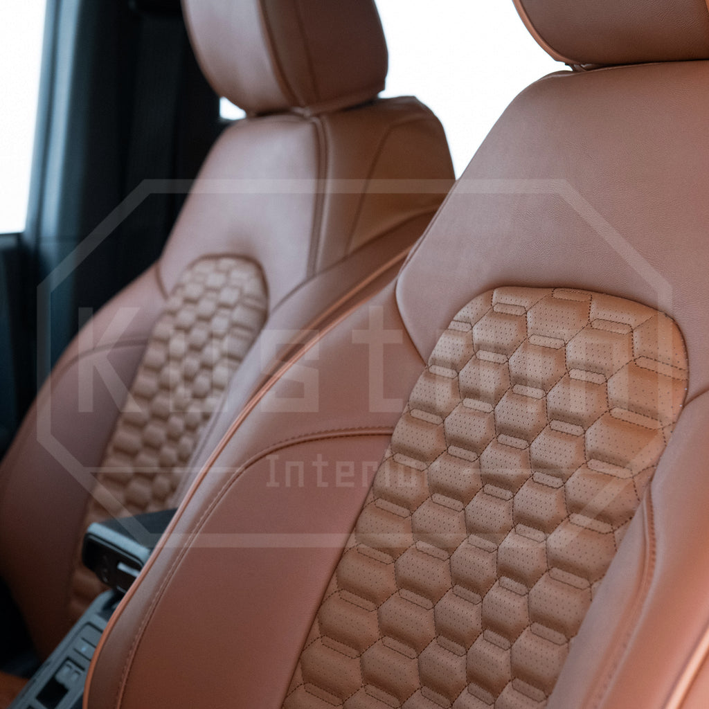 2021+ Ford Bronco 2 Door Premium Custom Leather Seat Covers – SR1 ...