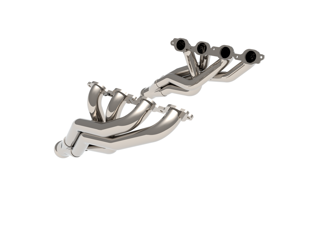 1-3/4" Stainless Headers & Ultra-GREEN Catted Y-Pipe Kit 2019-2023 GM ...