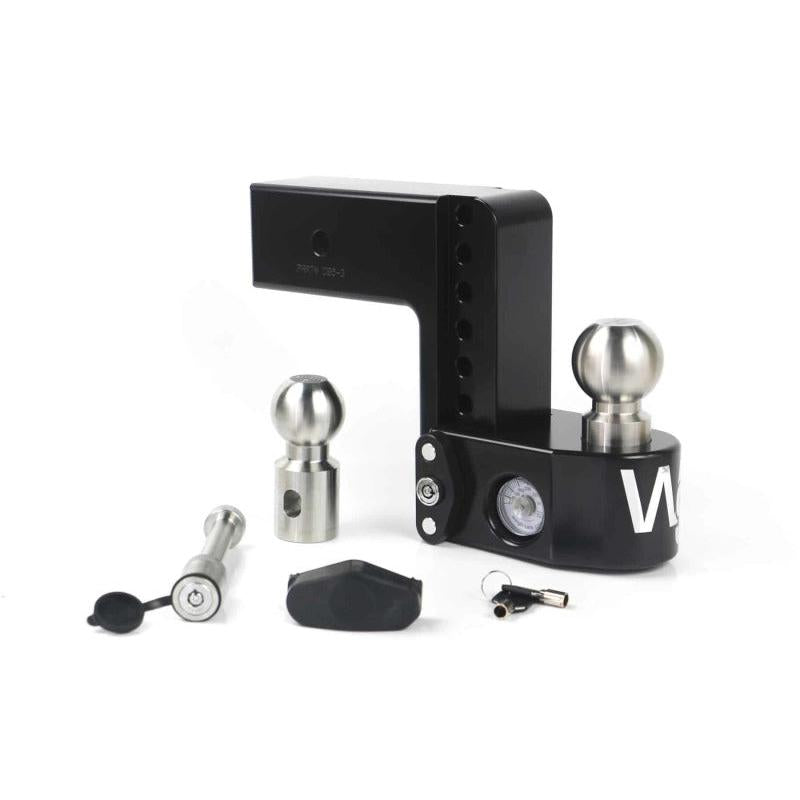 Weigh Safe 6-inch Drop Hitch with Built-in Scale and 3-inch Shank * Bl ...