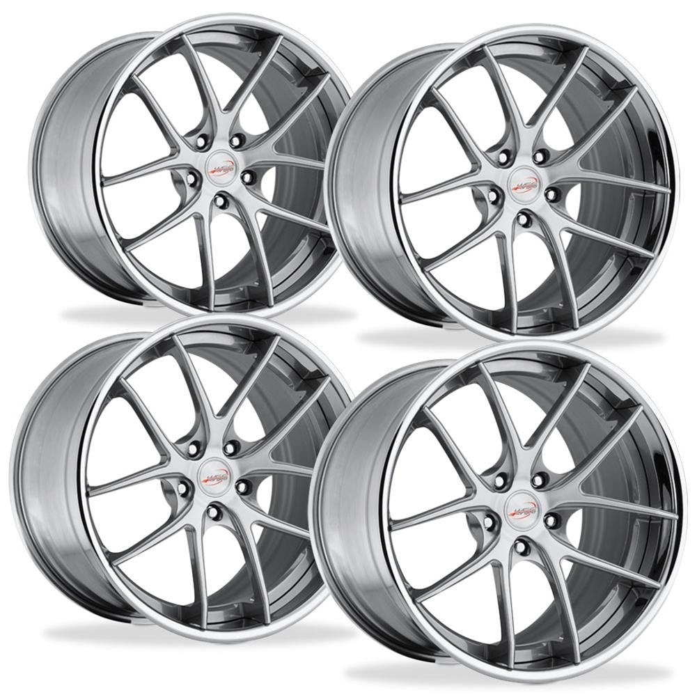 Corvette Custom Wheels WCC 639 3 Pc. Forged Series (Set) : Machined Fa ...
