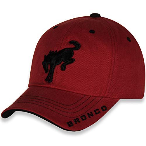 Ford Bronco Racing Crimson Adjustable Fit Baseball Cap – SR1 Performance