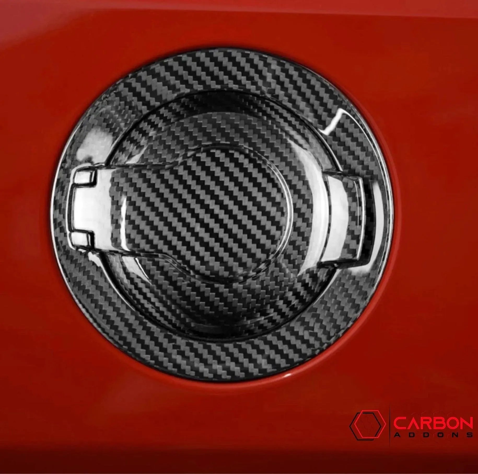 Real Carbon Fiber Gas Cap Cover for Dodge Challenger 2015-2023 – SR1 ...